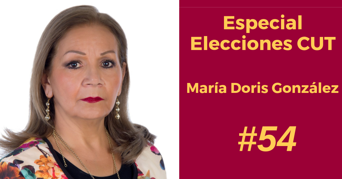 María Doris Gonzáles, número 54 en el tarjetón de las elecciones de la ...
